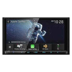 KENWOOD DDX9707S 6.95" Capacitive Touch Screen DVD Multimedia Receiver with Apple CarPlay & Android Auto