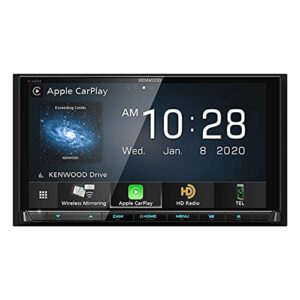 KENWOOD DDX9707S 6.95" Capacitive Touch Screen DVD Multimedia Receiver with Apple CarPlay & Android Auto