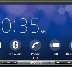 Sony 6.95 Inch - Apple Car Play/Android Auto Digital Media Receiver W/Bluetooth and Back Up Camera Input