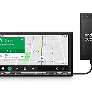 Sony 6.95 Inch - Apple Car Play/Android Auto Digital Media Receiver W/Bluetooth and Back Up Camera Input