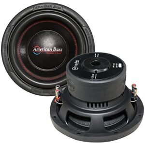 american bass usa xd 1244 1000 watt max dual 4ohm 12 inch subwoofer