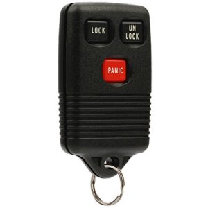 key fob keyless entry remote fits ford f150 f250 f350 bronco econoline expedition explorer probe ranger windstar (gq43vt4t)