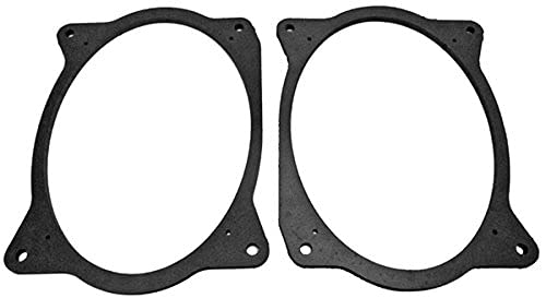 Rear Deck Speaker Adapter Spacer Rings Fits 2002-2011 Camry & 2003-2013 Corolla 6x9" - SAK008_69-1 Pair