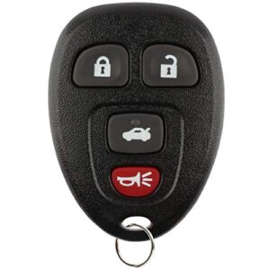 keylessoption remote key fob for gm (15912859, 10337866, ouc60270)