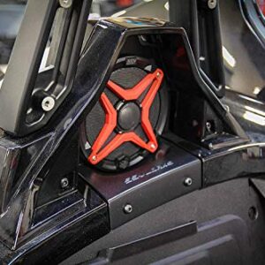 SSV Works 170-SS-B65U Custom-fit 6-1/2" Rear Speaker Pods for Polaris Slingshot