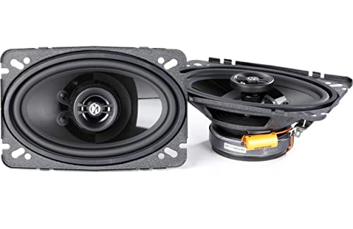 Memphis Audio PRX46 Power Reference 4 x 6 Inch 30 Watt RMS 60 Watt Peak Power 2 Way Coaxial Car Speaker System