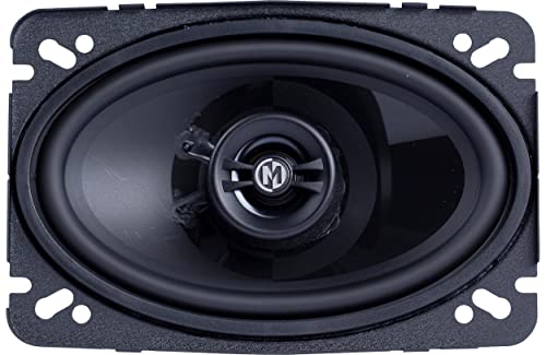 Memphis Audio PRX46 Power Reference 4 x 6 Inch 30 Watt RMS 60 Watt Peak Power 2 Way Coaxial Car Speaker System