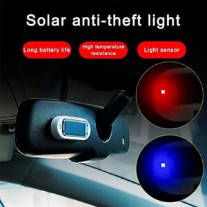 Car Solar Power Alarm Led Lamp Security System Warning Theft Charged Flash Or Micro Lights Sola USB A4r2 Theft Blinking Led