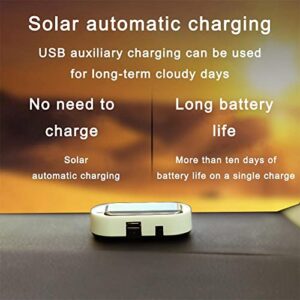 Car Solar Power Alarm Led Lamp Security System Warning Theft Charged Flash Or Micro Lights Sola USB A4r2 Theft Blinking Led