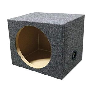 qpower qsmpsq15e empty woofer box 15″ square