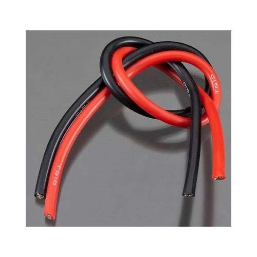 TQ WIRE PRODUCTS 1102 10 Gauge Wire 1' Power Wire Kit Black/Red