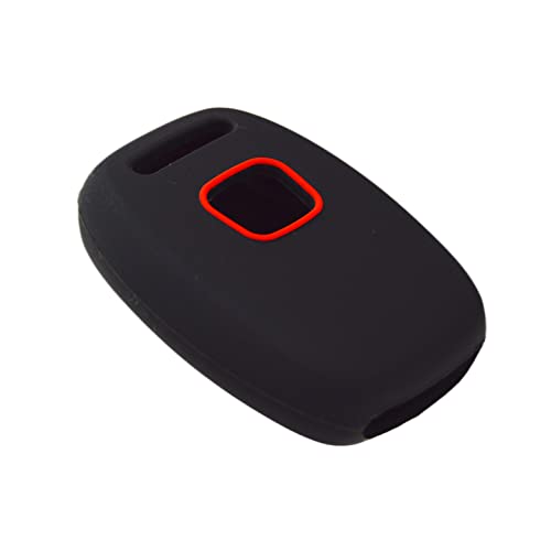 Silicone Remote Key Fob Cover Protector compatible with Honda Accord Crosstour CR-V Civic Element Pilot 3+1 4 buttons