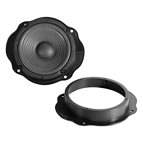 RED WOLF Door Speaker Adapter Fit Ford F150 2009-2010, Focus 2004-2012, Escape 2005-2012, Fiesta 2003-2012, C-Max, 2003-2010 Front Rear Speaker Spacer Ring 6.5"-6.75" 2 PCS