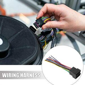 X AUTOHAUX 70-1784 Car Stereo CD Player Wiring Harness Wire Radio Adapter Install Plug for Volkswagen Passat Jetta Bora