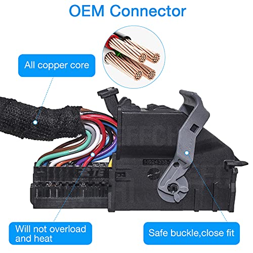 SYNC 1 to SYNC 3 4" to 8" PNP Conversion Harness, Suitable for Ford Edge Fusion F-150 Mustang Super Load Power Harness Adapter and USB Interface Module Adapter and APIM Cable