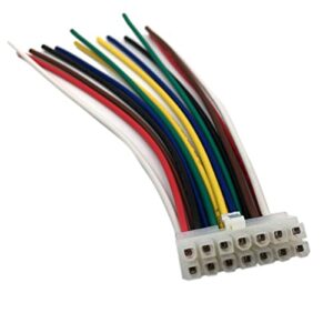 Aokus Dual 14 pin Wire Harness for XVM279BT, DM720 & DM620N (Du14ri)