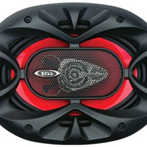 BOSS Audio Systems CH5730 Car Speakers - 300 Watts of Power Per Pair and 150 Watts Each, 5 x 7 Inch, Full Range, 3 Way, Sold in Pairs, Easy Mounting