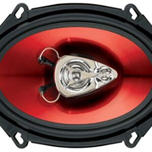 BOSS Audio Systems CH5730 Car Speakers - 300 Watts of Power Per Pair and 150 Watts Each, 5 x 7 Inch, Full Range, 3 Way, Sold in Pairs, Easy Mounting