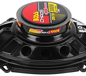 BOSS Audio Systems CH5730 Car Speakers - 300 Watts of Power Per Pair and 150 Watts Each, 5 x 7 Inch, Full Range, 3 Way, Sold in Pairs, Easy Mounting