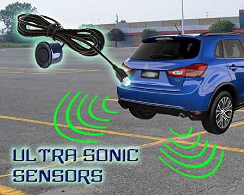 New 4 Parking Sensors LED Display Car Reverse Backup Radar System