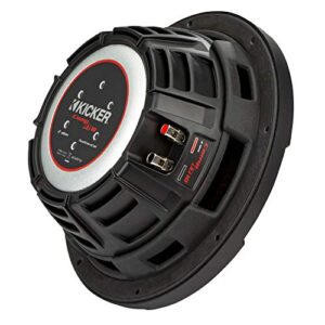 KICKER CompRT 10"(25cm) Subwoofer, DVC, 2-ohm, RoHS Compliant