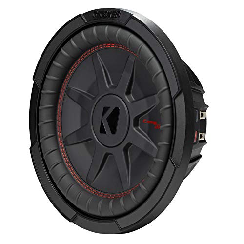 KICKER CompRT 10"(25cm) Subwoofer, DVC, 2-ohm, RoHS Compliant