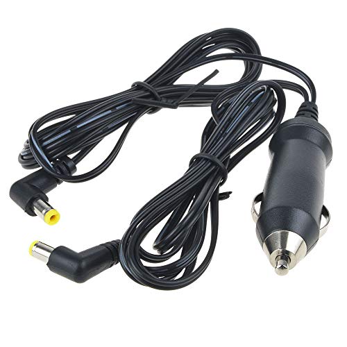 Digipartspower Auto DC Car Charger for Sylvania Portable DVD Player SDVD7014 Dual Screens