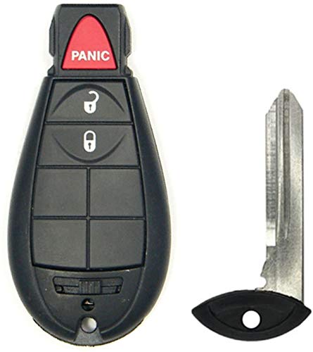 BexKeyless Replacement Remote Car Key Fob fits IYZ-C01C M3N5WY783X 433MHZ Chip46 2010-2012 Dodge Ram 1500 2500 3500