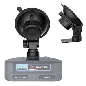 sdsaczmu radar detector mount, car windshield &dashboard radar detector suction cup  mount, for uniden radar detectors (not for unlisted models),easy to install.