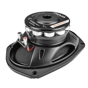 PRV AUDIO 2X 69MR500CF-NDY-4 6x9 Midrange Speaker 500 Watts 4 Ohm Carbon Fiber Neodymiun Water Resistant Pro Audio for Boat UTV 4-Wheeler Motorcycle (2 Speakers)