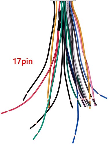 20-pin Headunit/Radio Wiring Harness with Steering Wheel Switch Wires Compatible with Subaru/2007-2019 Nissan | Upgraded Version of The Metra 70-7552 | Harness Includes VSS and SWC pins