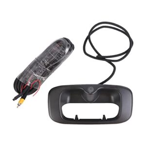 SONTIAN Tailgate Replace Rear View Camera Backup Camera for 1999-2006 Chevy Silverado/GMC Sierra Tailgate Door Handle Camera Car Backup Tailgate Handle Camera