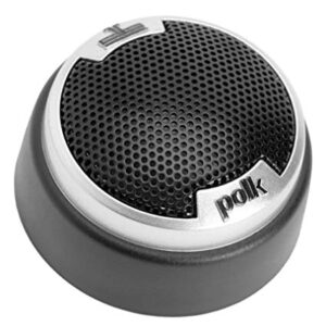 Polk Audio DB1001 1-Inch Silk/Polymer Composite Dome Tweeters (Pair, Black)