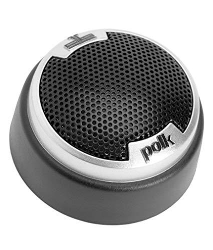 Polk Audio DB1001 1-Inch Silk/Polymer Composite Dome Tweeters (Pair, Black)