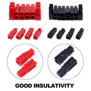 Glarks 20 Pair 30AMP Quick Disconnect Power Terminals Connectors, Red Black Quick Connect Battery Connector Modular Power Connectors Set