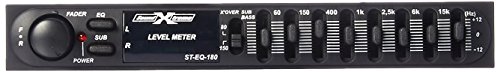 SOUNDXTREME 7 Band Passive Stereo Graphic Equalizer with Fader Control ST-EQ-180