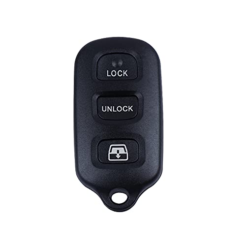 Car Keyless Entry Remote Control Fob fits 1999-2009 Toyota 4Runner and 2001-2008 Sequoia Use for FCC ID：HYQ12BAN HYQ12BBX HYQ1512Y (Set of 2)