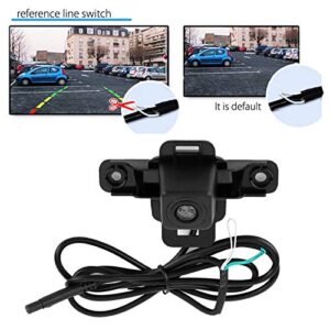 Car Front Grill Camera,CCD Front Grill Camera 180?? Wide Angle IP67 Waterproof Night Vision