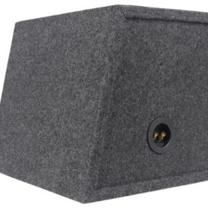 Rockville RHB12 12 Inches Sealed Hatchback Car Sub Enclosure Box 0.92 Cubic Feet