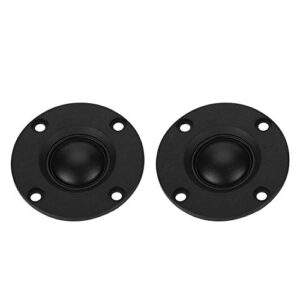 sanpyl 2pcs tweeter treble speaker hifi loudspeaker 30w 6Ω silk film dome tweeter,pure silky soft vibrating diaphragm,20mm vibrating diaphragm