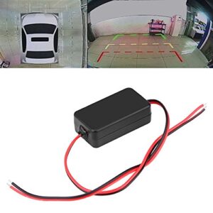 car rear view rectifier, 12v dc car rearview camera power relay capacitor auto car camera filter light modification backup camera filter rectifier, 4.8 x 2.6 x 1.5cm