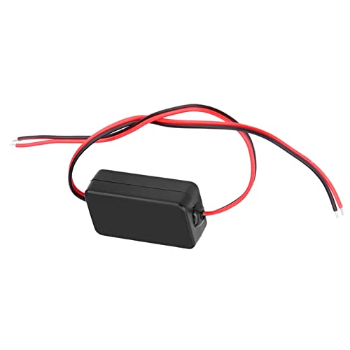 Car Rear View Rectifier, 12V DC Car Rearview Camera Power Relay Capacitor Auto Car Camera Filter Light Modification Backup Camera Filter Rectifier, 4.8 x 2.6 x 1.5cm