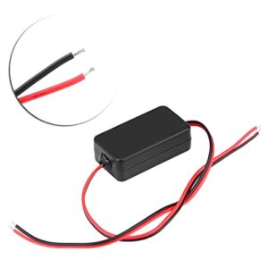 Car Rear View Rectifier, 12V DC Car Rearview Camera Power Relay Capacitor Auto Car Camera Filter Light Modification Backup Camera Filter Rectifier, 4.8 x 2.6 x 1.5cm