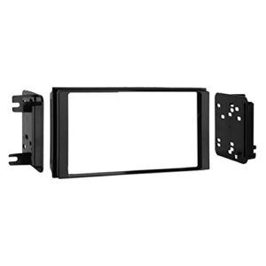 metra 95-8902 double din installation kit for 2008-up subaru impreza/wrx vehicles, black