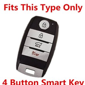 Rpkey Leather Keyless Entry Remote Control Key Fob Cover Case protector For Kia K3 Cerato Forte Sorento Rio Rio5 Optima 95440-D4000 81999-D4060 SY5JFFGE04