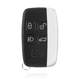 Remote Key Fob Replacement Fits for Land Rover Range Rover Sport LR2 LR4 Evoque 2012 2013 2014 2015 2016 2017 KOBJTF10A (Pack of 2)