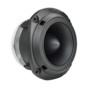 prv audio bullet tweeter tw1000ph 200 watts program power, phenolic diaphragm, 8 ohm super tweeter, 100 watts rms, 1.83 in vc, 106db pro audio high frequency driver (single)