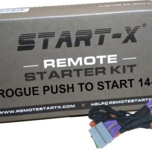 Start-X Remote Start Kit for Rogue 2014-2020 || Push to Start Vehicles Only || Plug n Play || Zero Wire Splicing || Not Compatible with Rogue Select