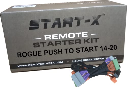 Start-X Remote Start Kit for Rogue 2014-2020 || Push to Start Vehicles Only || Plug n Play || Zero Wire Splicing || Not Compatible with Rogue Select