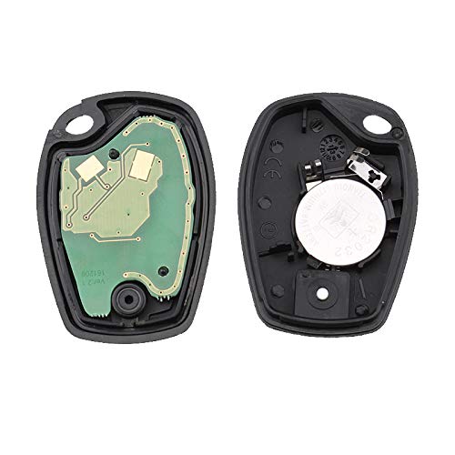 Amautolucky Replacement 2Button PCF7946 Chip Complete Remote Key for Renault Duster Logan Fluence Clio Vivaro Movano Master Traffic Kangoo 434MHZ